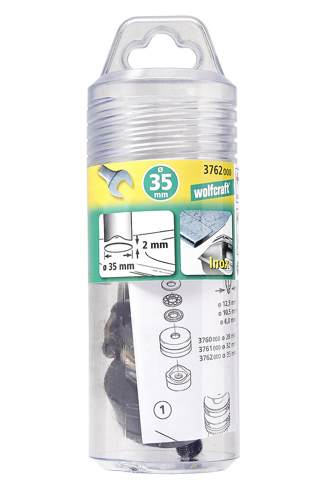 1 Emporte-pièce à roulement + foret D35 | Bricomarché