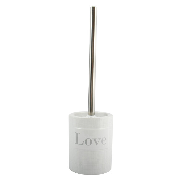 Brosse wc et socle ceramique love MSV | Bricomarché