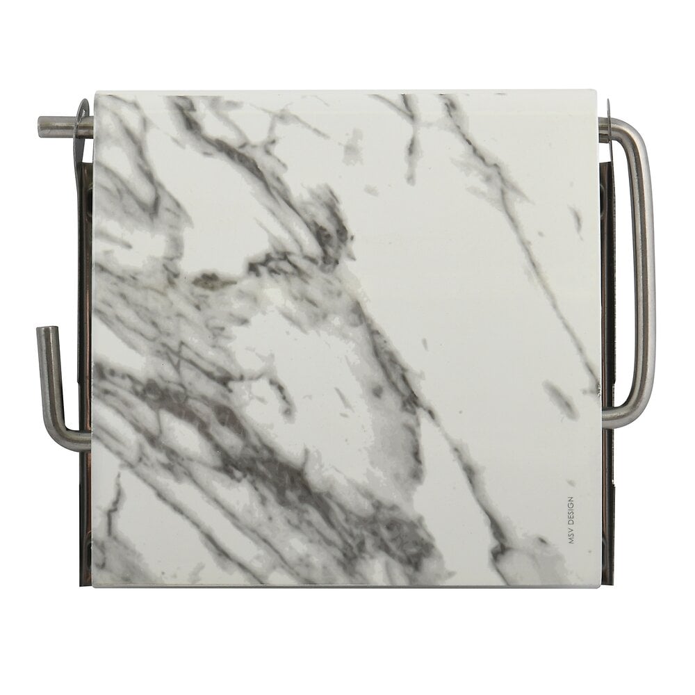 Porte rouleau papier wc mdf inox toscana | Bricomarché