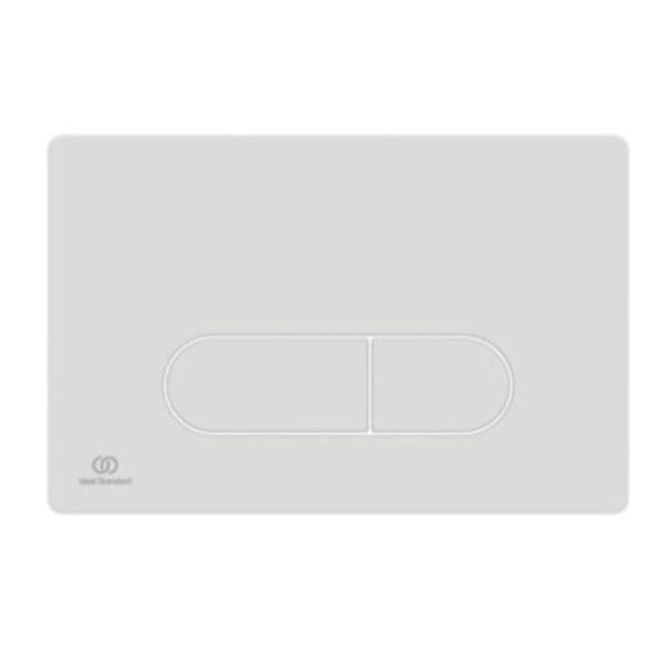 Ideal Standard Oleas Plaque de commande mécanique 234x8.5x154 mm, blanc ...