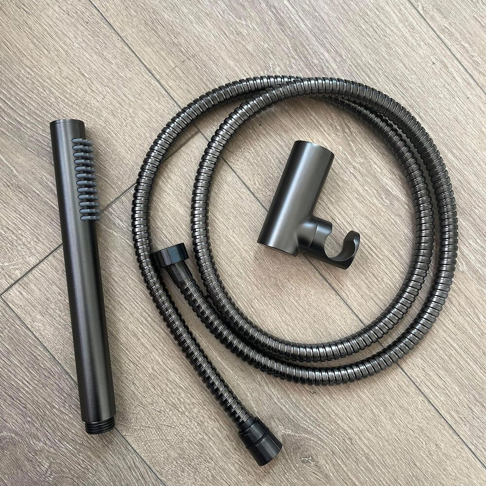 Luisa combiné support de douche gun métal 3 pièces | Bricomarché