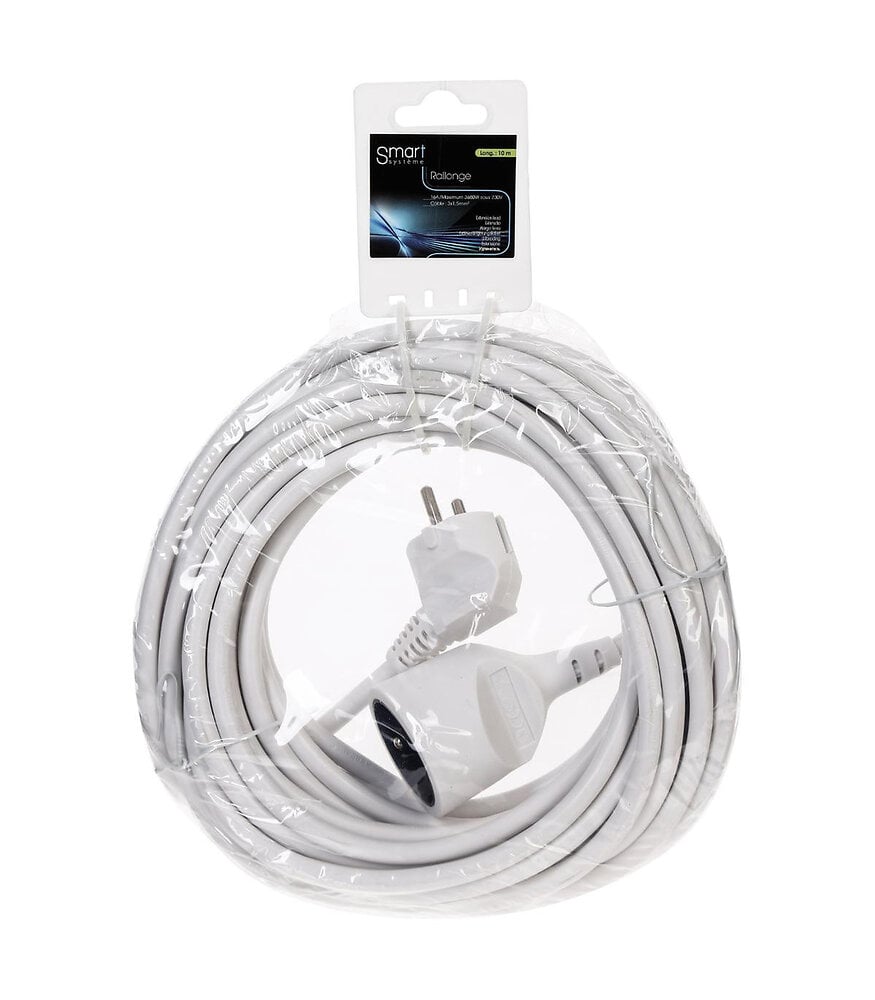 Rallonge électrique 10 mètres avec terre | Bricorama