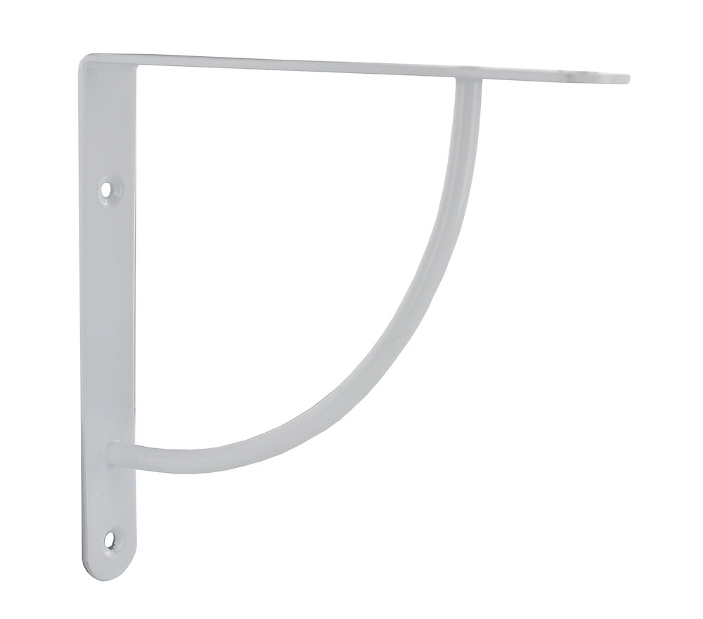 Console équerre Bi bop CIME 230x230mm ccier blanc | Bricorama