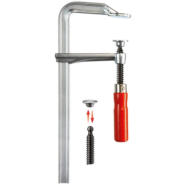 Presse à vis tout acier avec poignée bois GZ 100/60 mm GZ10 Bessey | Brico Cash