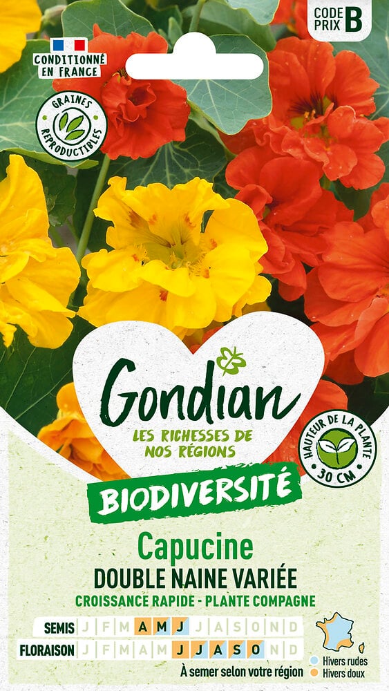 Capucine Naine Double Variée Gondian | Bricorama