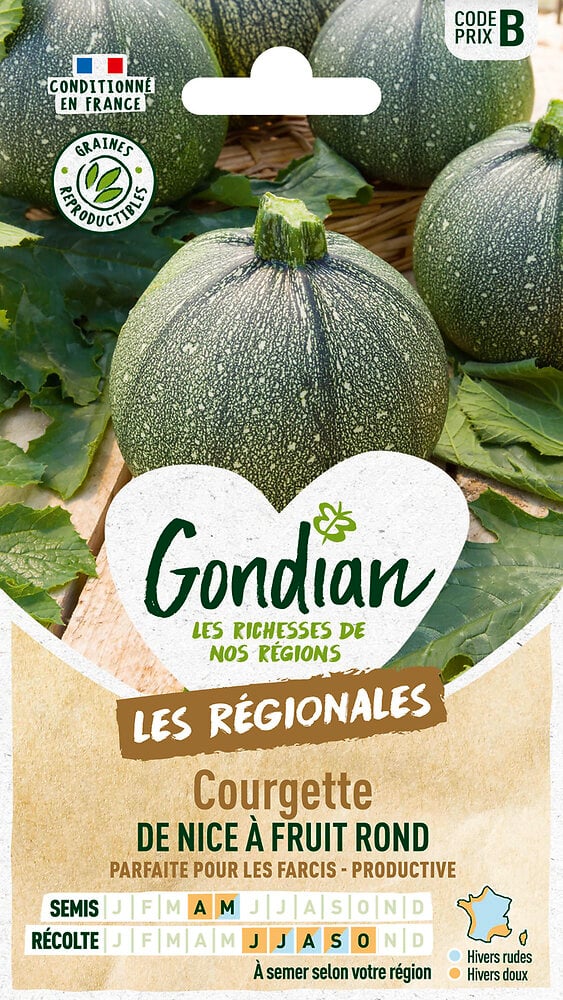 Courgette de Nice à Fruit Rond Gondian | Bricorama