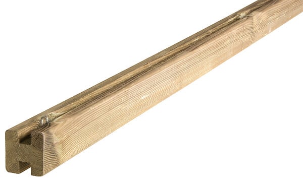 POTEAU AVEC RAINURE 68x68x2400 H21 SOLID | Bricomarché