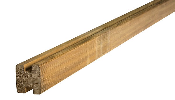POTEAU AVEC RAINURE 88x88x2400 H35 SOLID | Bricomarché