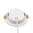 Lot de 20 Spot Encastrable LED Downlight Panel Extra-Plat 18W Blanc Froid 6000K | Bricomarché
