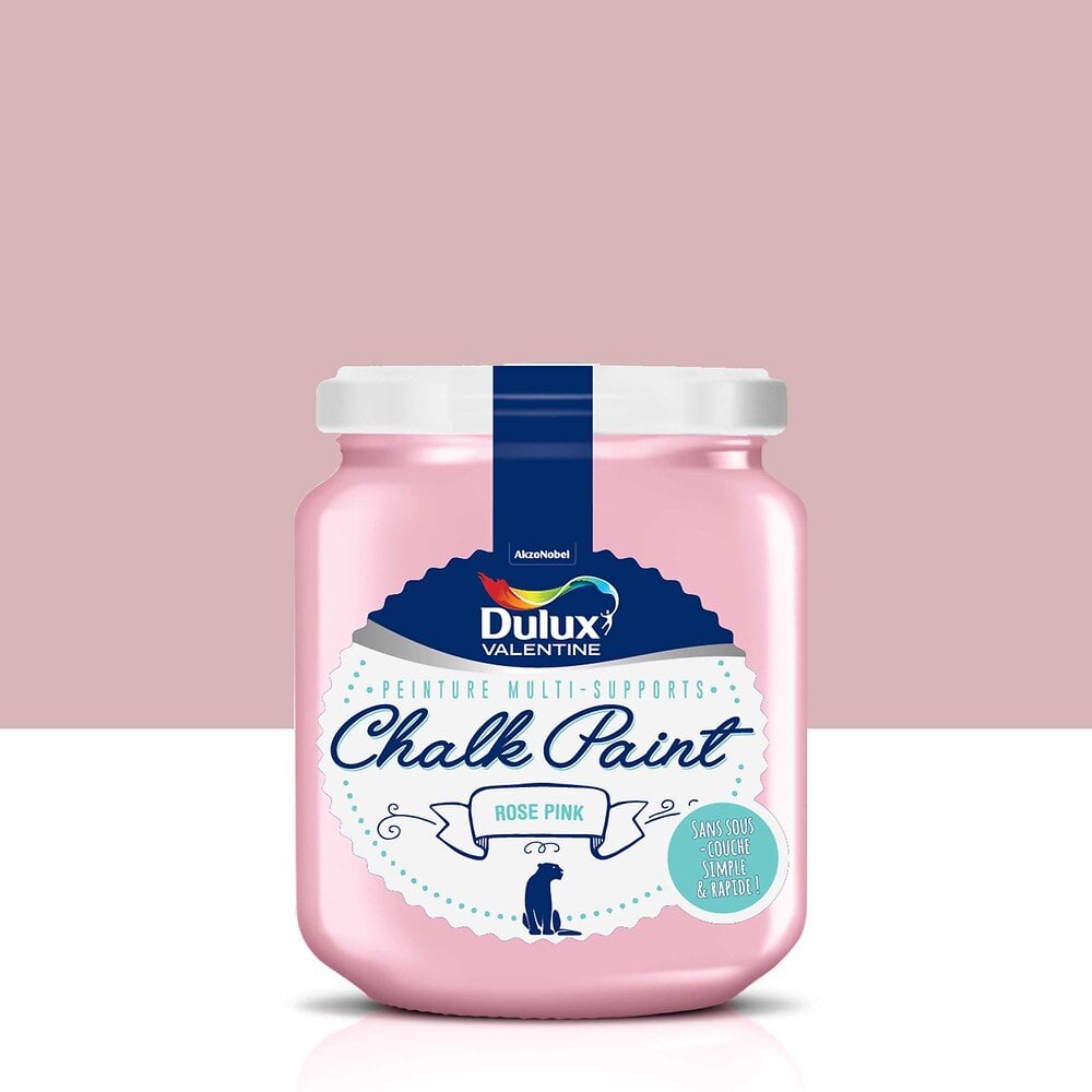 Peinture Chalk paint - Rose Pink - Mat - 0,175L | Bricorama