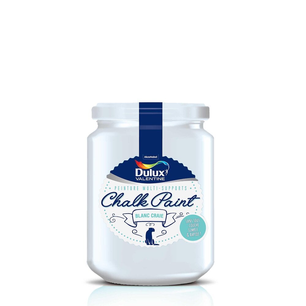 Peinture Chalk paint - Blanc Craie - Mat - 0,4L | Bricorama
