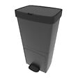 Poubelle tri sélectif PICEA Gris Plastique 70L | Bricomarché