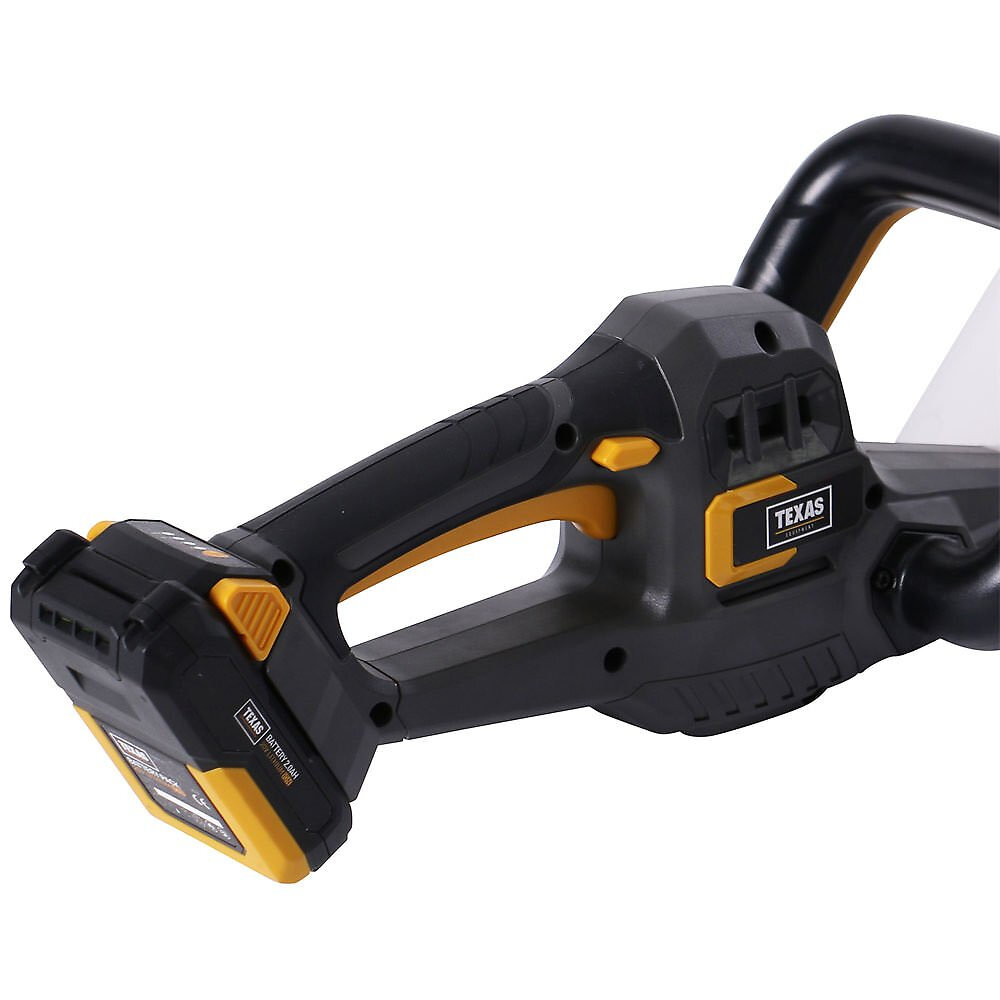 Pack taille-haies sans fil batterie 20V 4Ah lamier 52cm TEXAS HTX2000 ...