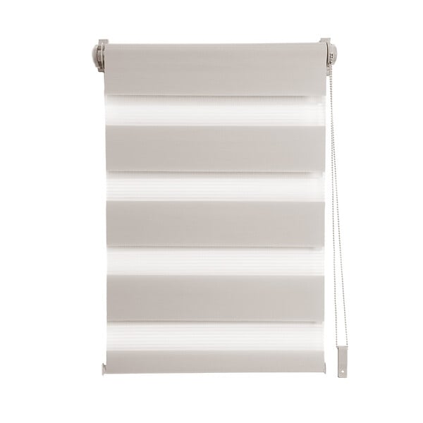 Store enrouleur Jour-Nuit avec rail taupe 42x250cm MADECO | Bricomarché