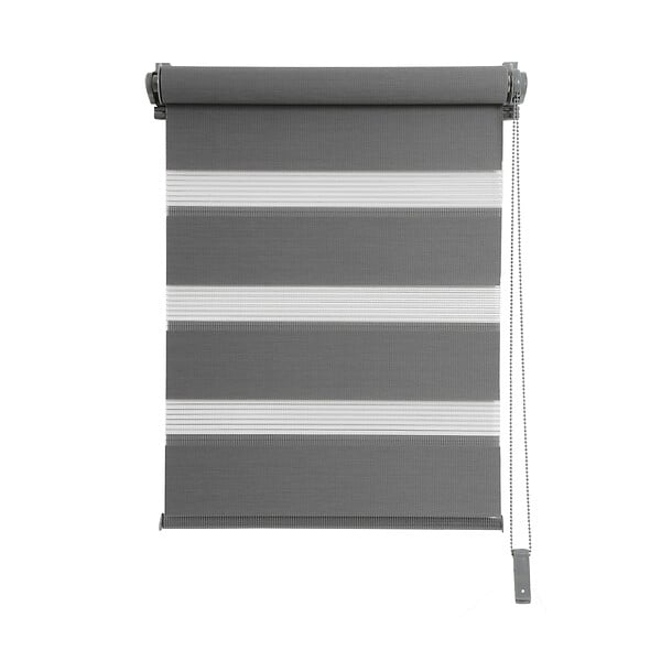 Store enrouleur Jour-Nuit avec rail anthracite 42x250cm MADECO ...