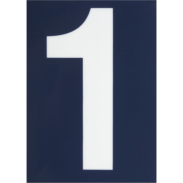 Chiffre 1 en plastique CENTRALE BRICO | Bricomarché