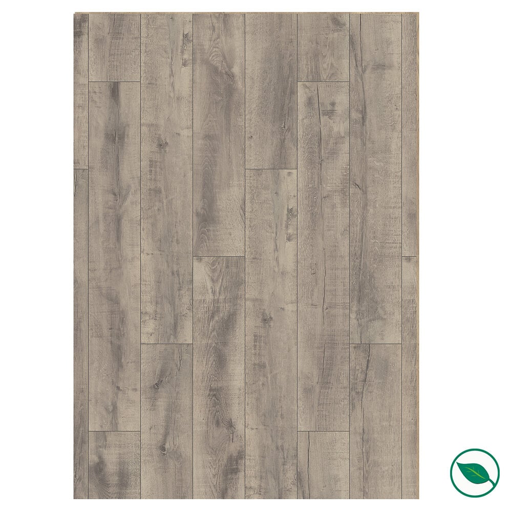 sol stratifié effet parquet - ép 8mm - Weathered Volcano Oak - boite de 9 lames soit 2,22 m2 ...