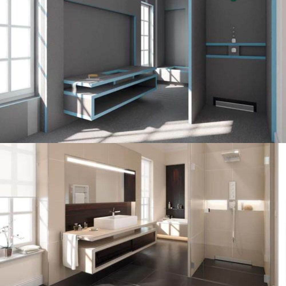 Lot de 3 panneaux de construction WEDI + colle 610 + bande d'armature ...