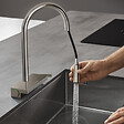 Robinet de cuisine avec douchette HANSGROHE Aquno Select M81 170 3 jets ...