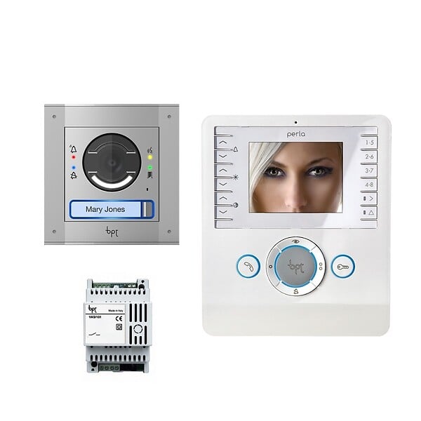 Kit portier vidéo MTM-BIANCA avec alimentation - CAME | Bricomarché