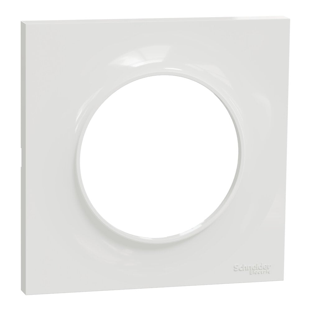 Odace Styl - plaque - blanc - 1 poste | Bricomarché