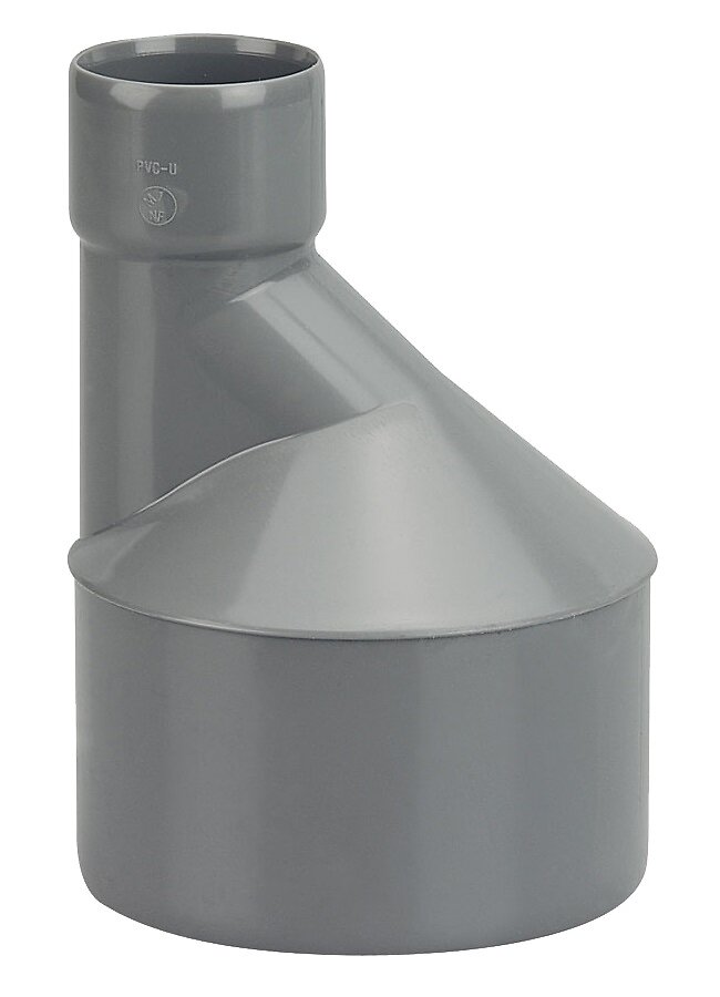 Réduction excentrée PVC Wavin Mâle Femelle Ø 110100 | Bricomarché