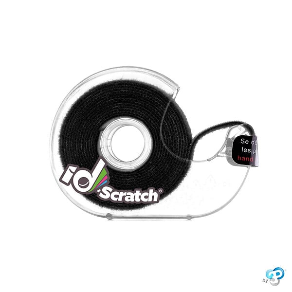 Bande scratch auto-agrippante ID-SCRATCH noir 2 cm x 2 m | Bricorama