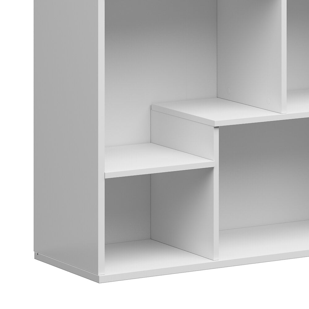 Bibliothèque 140 cm Edwin Blanc | Bricorama