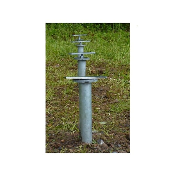 Connecteur en acier galvanisé réglable en hauteur WEASYFIX | Brico Cash