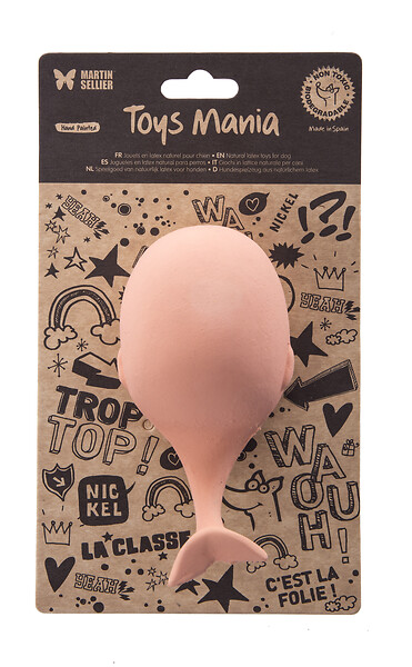 Baleine rose pastel latex MARTIN | Bricomarché