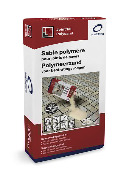 Sable polymère - Anthracite - Sac de 25kg CANTILLANA | Bricorama