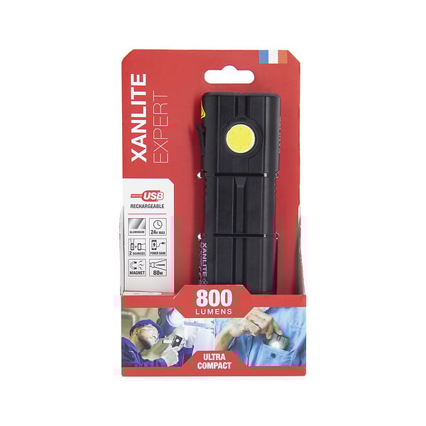 Baladeuse led rechargeable 850+350 lm multi mode | Bricomarché