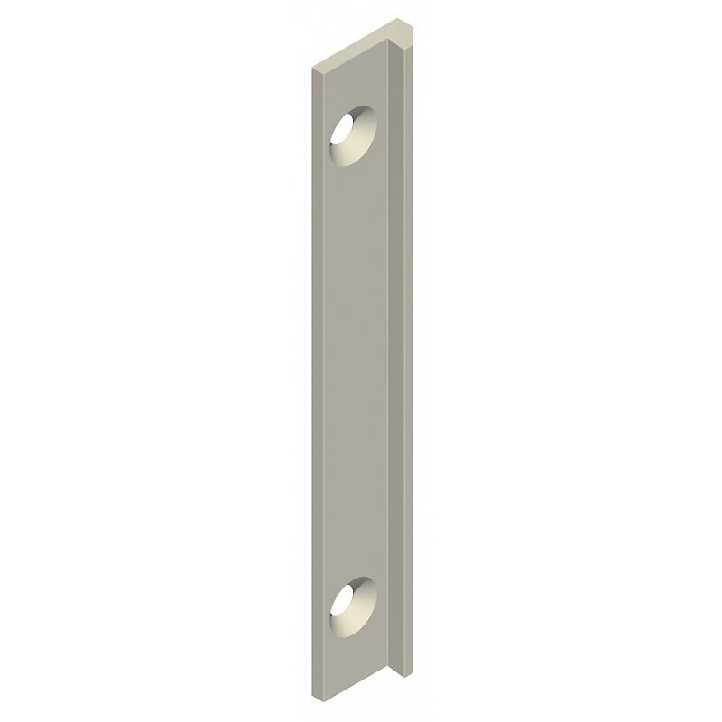 GACHE 6154 H120MM BLANC 9010 | Bricomarché