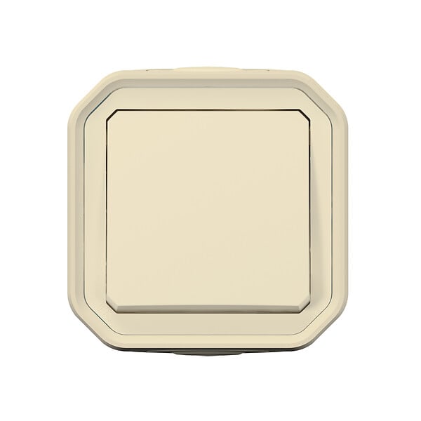 Interrupteur ou va-et-vient - beige sable - saillie Gamme Plexo LEGRAND ...