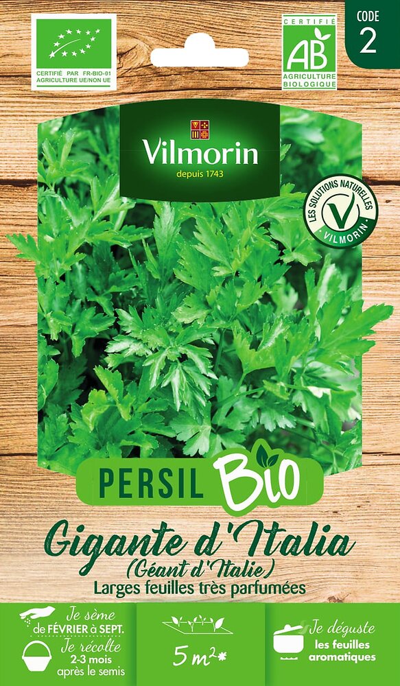 Persil geant d'Italie bio | Bricomarché