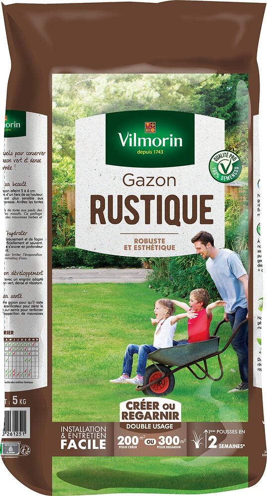 Gazon rustique sac 5kg | Bricomarché