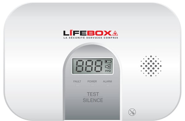 Detecteur de monoxyde de carbone lifebox nf 10 ans | Bricomarché