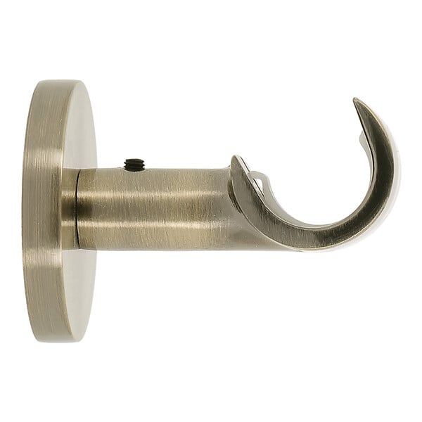 1 SUPPORT COURT OUVERT 50MM AXE/MUR EASY FIX D.20mm DORE VIEILLI MOBOIS | Bricorama