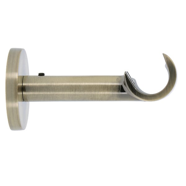 1 SUPPORT MOYEN OUVERT 80MM AXE/MUR EASY FIX D.20mm DORE VIEILLI MOBOIS | Bricorama