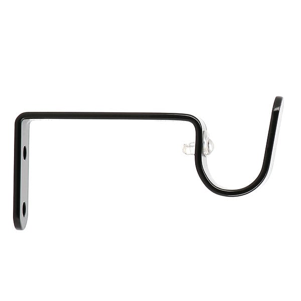 2 SUP OUV 80MM AXE/MUR EASY FIX - CDT PAR 6 D.20mm NOIR BRILLANT MOBOIS | Bricorama