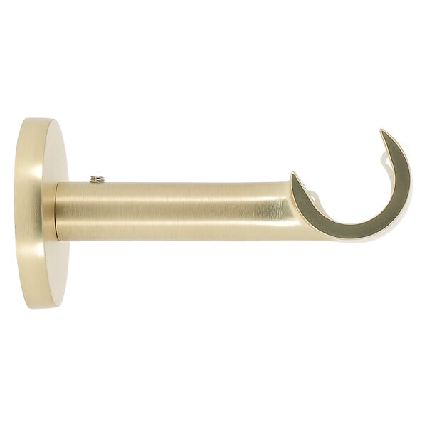 1 SUPPORT MOYEN OUVERT 80MM AXE/MUR EASY FIX D.20mm DORE MAT MOBOIS | Bricomarché