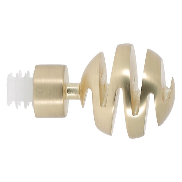 2 EMBOUTS BOULE SLICE EASY FIX D.20mm DORE MAT | Bricomarché