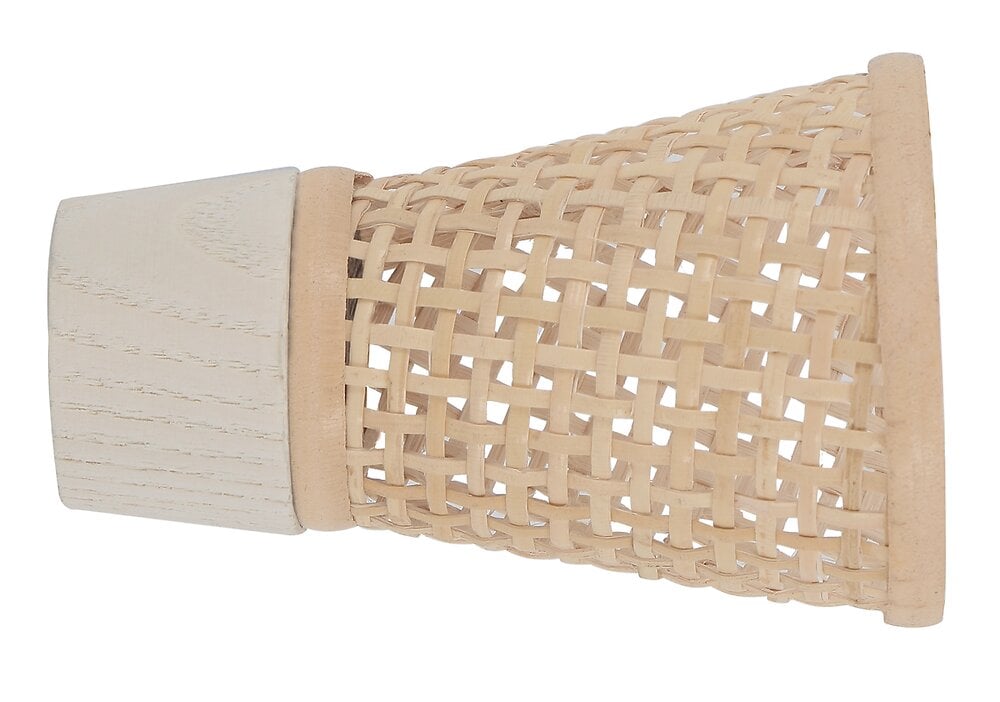 1 EMBOUT CANNAGE EVASE FRENE ET ROTIN A VISSER D.28mm BLANCHI | Bricorama