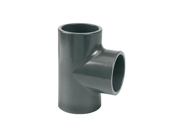 Té égal PVC pression 90° Ø 63 mm - Fitt | Bricomarché
