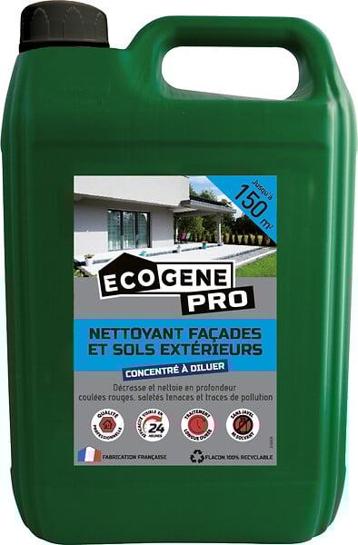 NETTOYANT FACADES CONCENTRE 120 m2 ECOGENE 5 L | Bricomarché