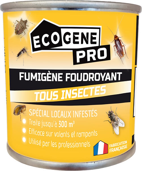 Insecticide fumigene vol ramp spec piece infestee a meche boite 52g ...