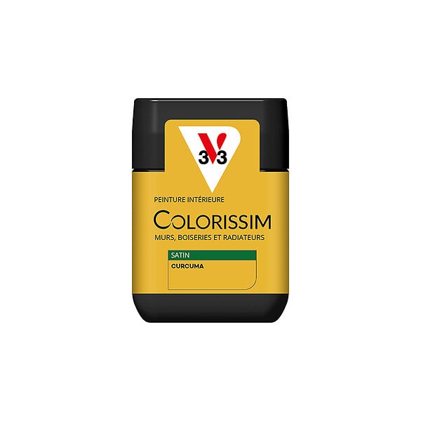 Peinture Colorissim satin Curcuma 75 ML | Bricomarché