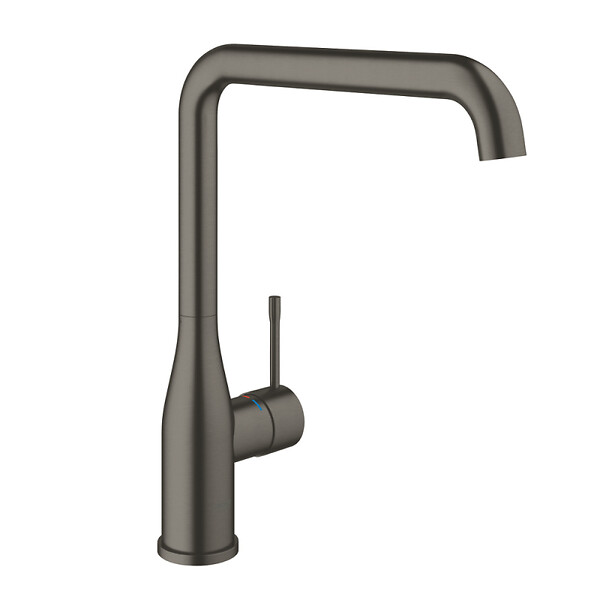 Grohe Essence Mitigeur monocommande Evier Hard Graphite brossé ...