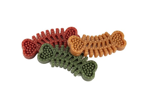 VEGGIE Os en forme d'arête de poisson 9cm/30g x110 BUBIMEX | Bricomarché
