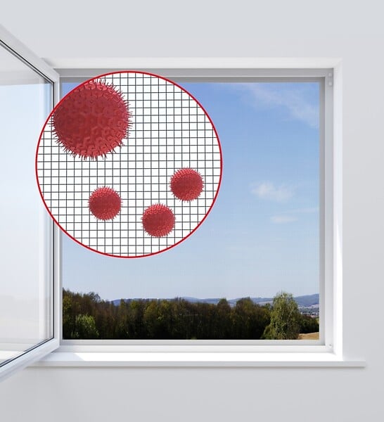 Moustiquaire anti pollen 130x150cm WINDHAGER | Bricomarché